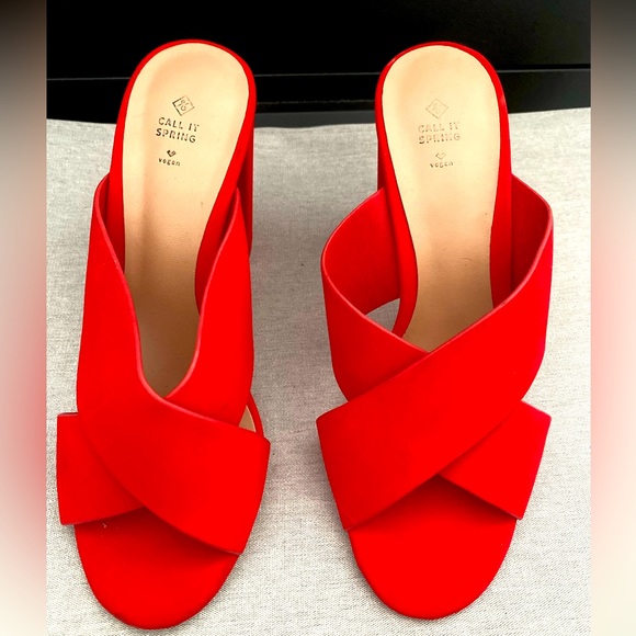 Call It Spring | Shoes | Cherry Red Heels | Poshmark